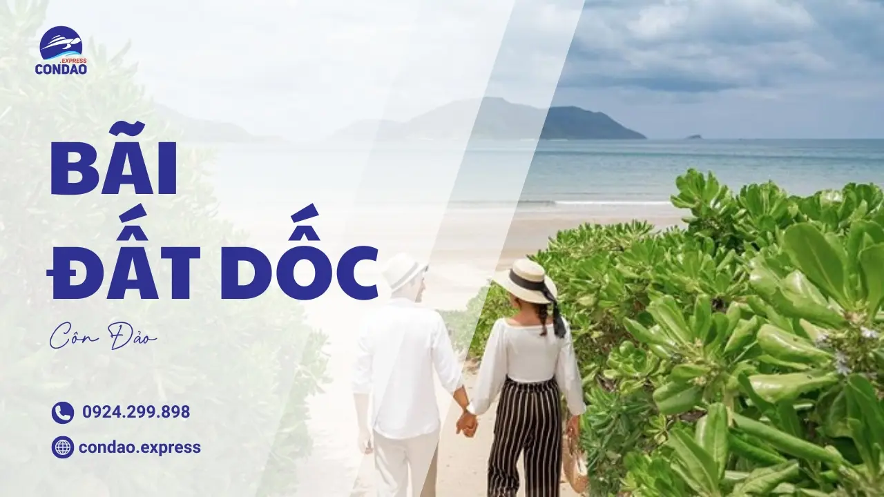 Bãi biển Đất Dốc - Bức tranh thiên thiên tại Côn Đảo
