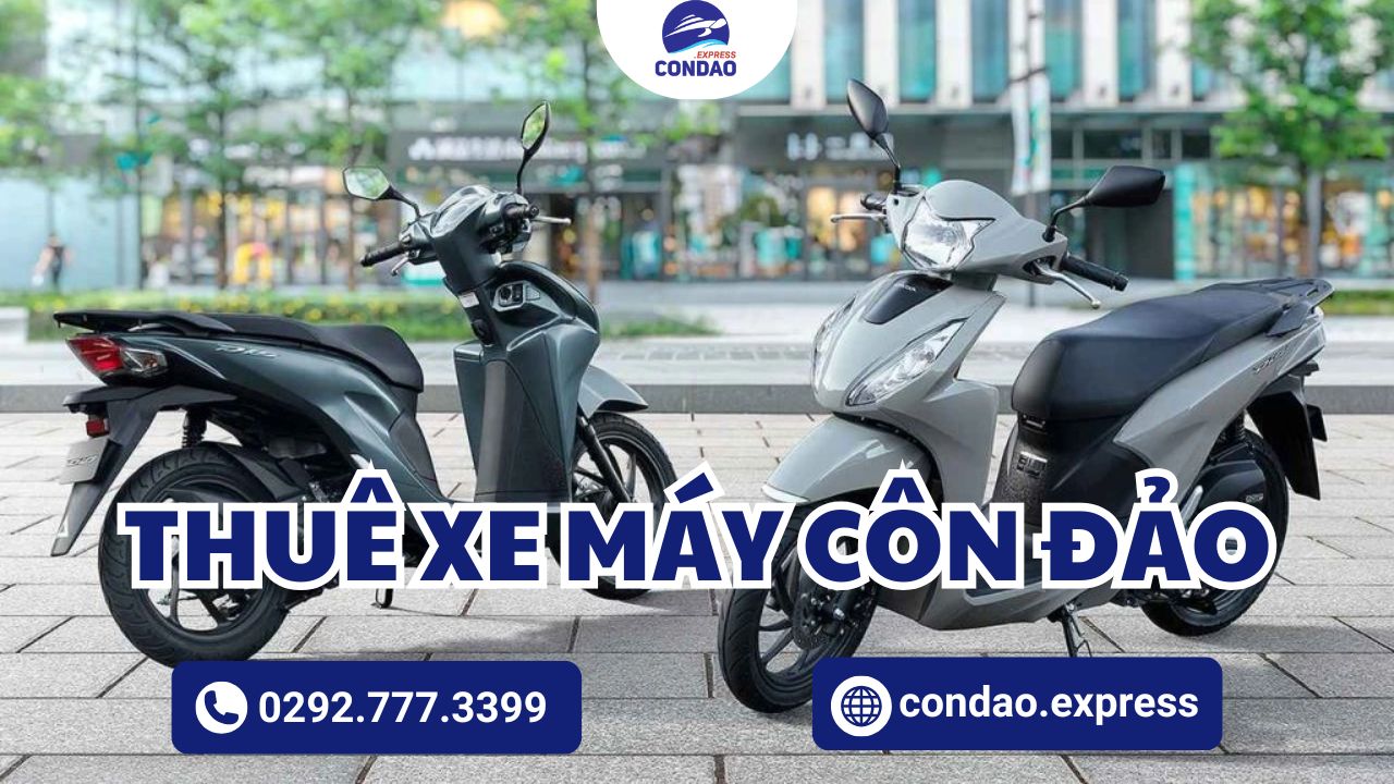 Thuê xe máy Côn Đảo - Dịch vụ cho thuê xe uy tín, giá rẻ 2025